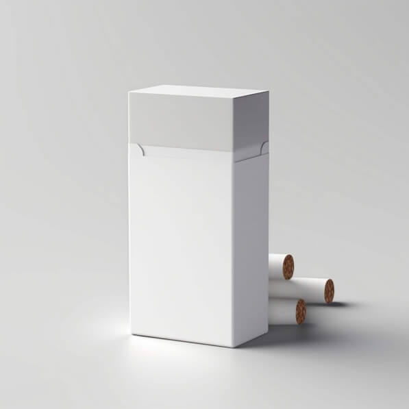 Download White Cigarette Box on Cigarettes Mockups Online - Creative ...