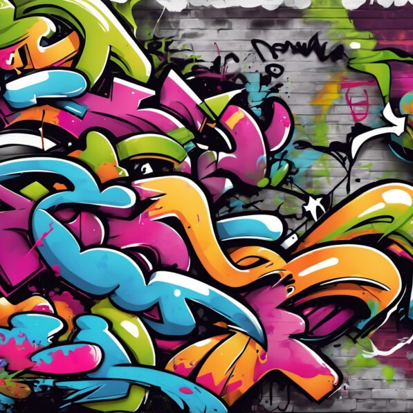 Download Colorful Graffiti Wall Backgrounds Online - Creative Fabrica