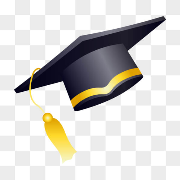 Descarga Birrete de Graduación Negro con Borlón Amarillo PNGs En Línea ...