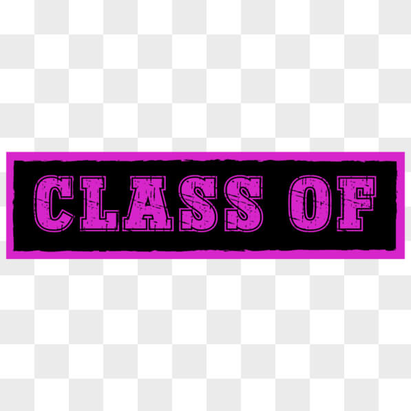 Download Class of Sign for High School Graduation PNGs Online ...