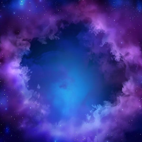 Download Purple and Blue Space Background with Stars and Clouds ...