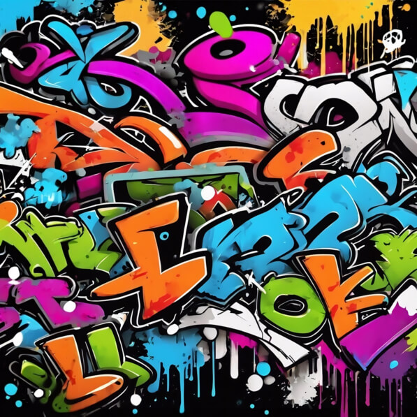 Download Colorful Graffiti Wall Backgrounds Online - Creative Fabrica