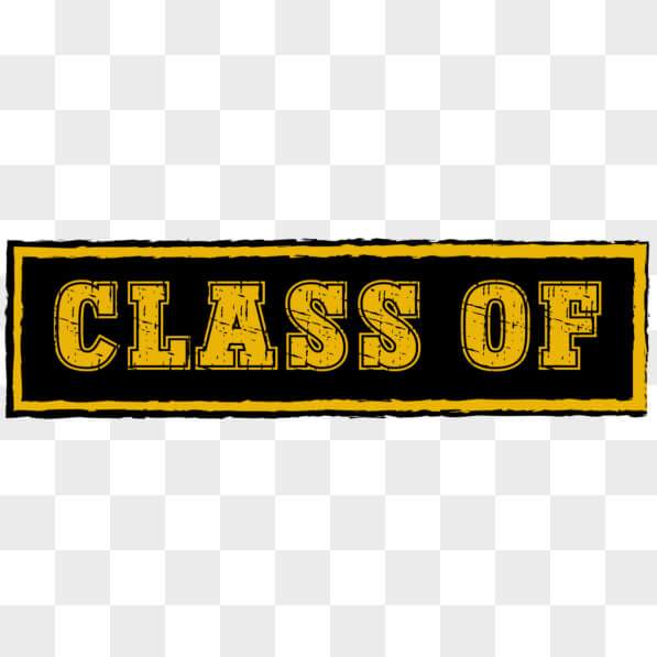 Download Class of Sticker with School Logo PNGs Online - Creative Fabrica