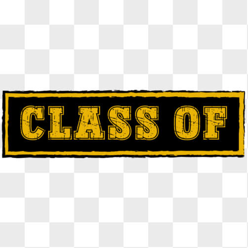 Download Class of 2025 Graduation Logo with Stars and Ribbons PNGs ...