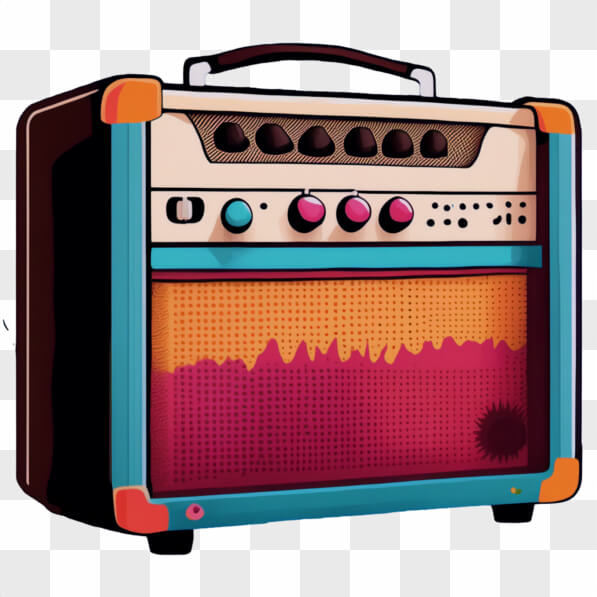 Download Colorful Guitar Amplifier for Music Production or ...
