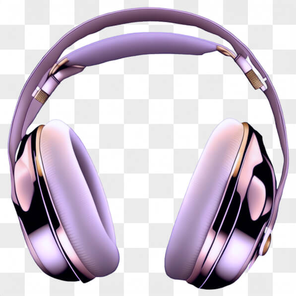 Download Pair of Purple Headphones PNGs Online - Creative Fabrica