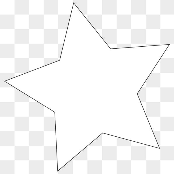 Download Star Tracing Template PNGs Online - Creative Fabrica