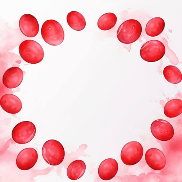 Download Watercolor Background with Red Blood Cells Circle Backgrounds ...