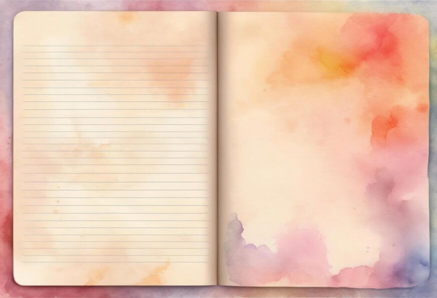 Download Colorful Watercolor Notebook Backgrounds Online - Creative Fabrica