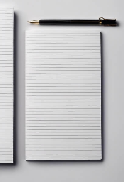 Download White Lined Notebooks and Black Pen Backgrounds Online ...
