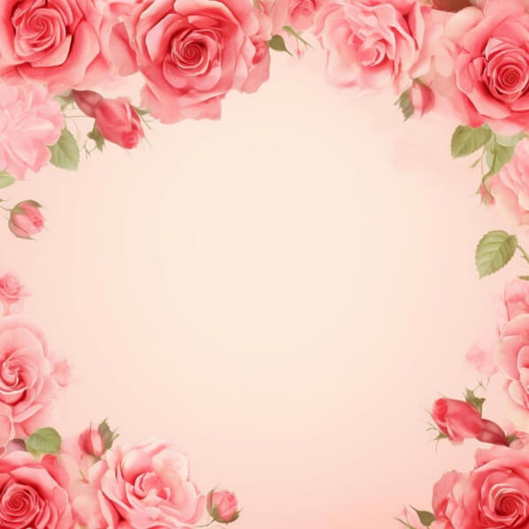 Scarica Sfondo Cornice Rosa Rosa Sfondi Online - Creative Fabrica