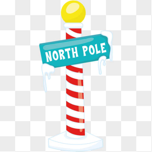 North Pole Sign PNG - Download Free & Premium Transparent North Pole ...