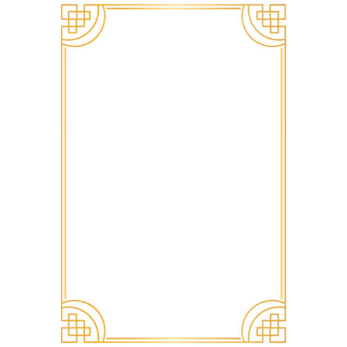 Download Ornate Gold Frame on White Background Frames Online - Creative ...