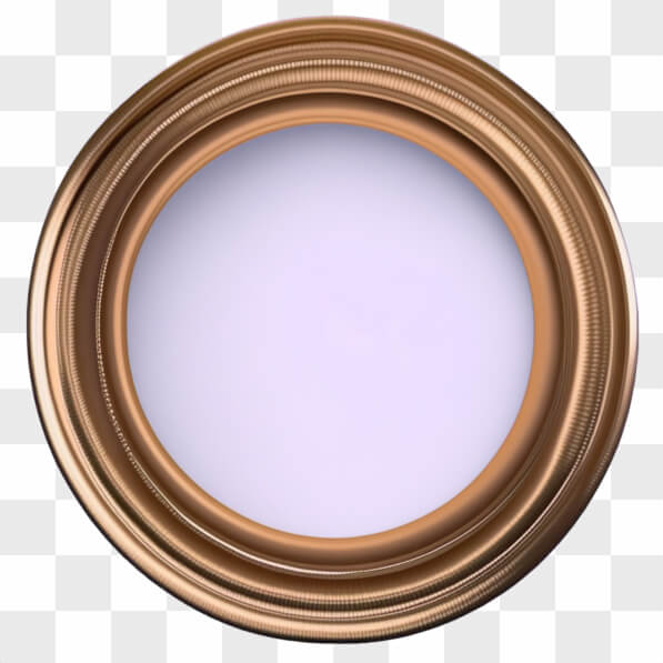 Scarica Cornice rotonda d'oro PNGs Online - Creative Fabrica