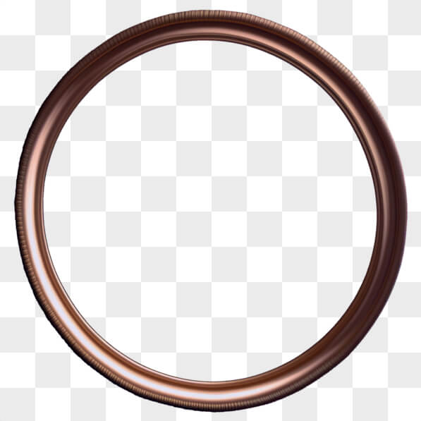 Download Circular Dark Brown Wood Frame PNGs Online - Creative Fabrica