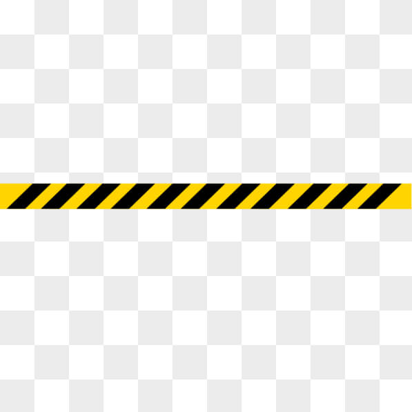 Download Hazardous Area Sign with Yellow and Black Stripes PNGs Online ...