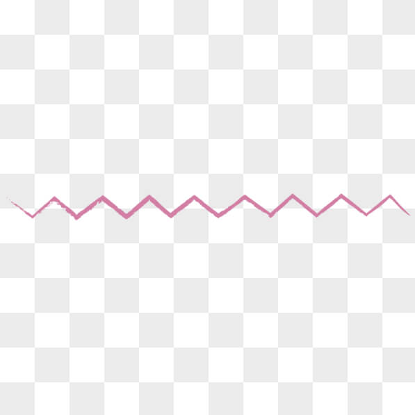 Download Pink Zigzag Line on White Background PNGs Online - Creative ...