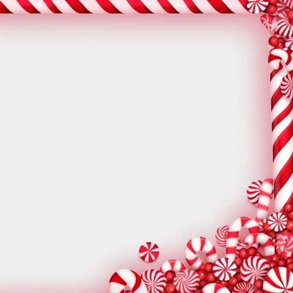 Download Red and White Candy Cane Frame Backgrounds Online - Creative ...