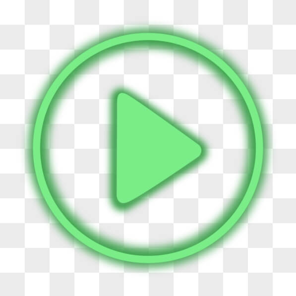 Download Green Play Button Arrow PNGs Online - Creative Fabrica
