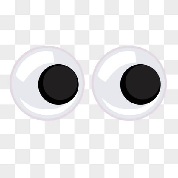 Download Cartoon Eyeballs on White Background PNGs Online - Creative ...