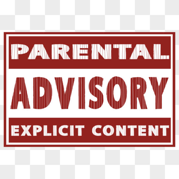 Parental Advisory PNG - Download Free & Premium Transparent Parental ...