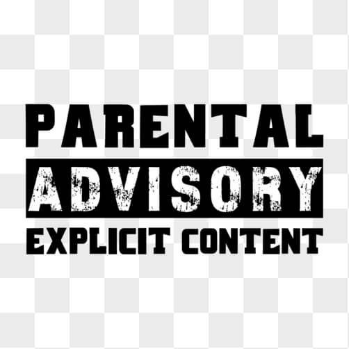 Download Parental Advisory Explicit Content Logo PNGs Online - Creative ...