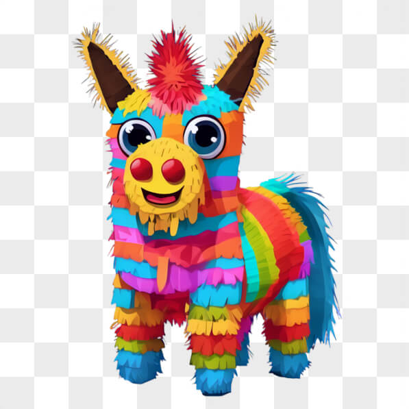 Download Colorful Pinata in the Dark Cartoons Online - Creative Fabrica