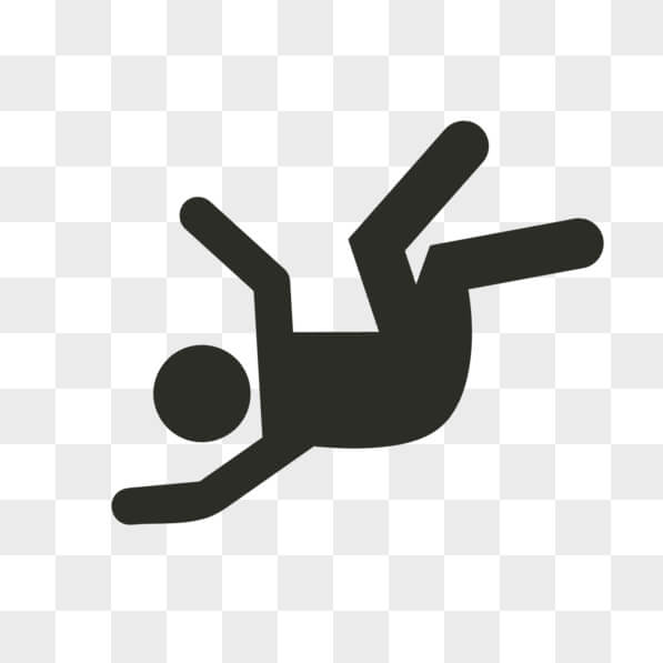 Télécharger Silhouette d'une personne tombant PNGs En Ligne - Creative ...