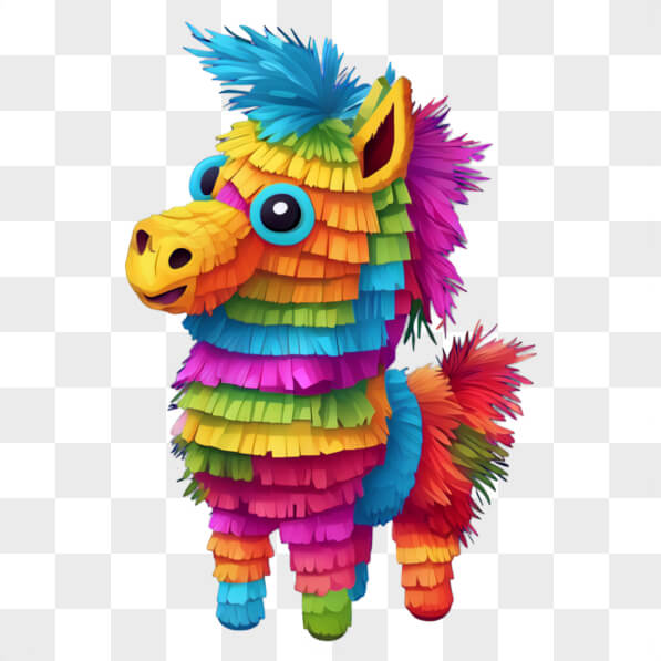 Download Colorful Pinata Horse at Festive Celebration Cartoons Online ...