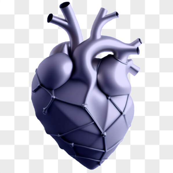 Download Artificial Human Heart 3D Model PNGs Online - Creative Fabrica