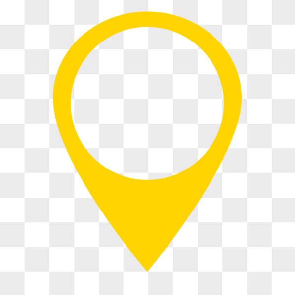 Download Yellow Location Marker PNGs Online - Creative Fabrica