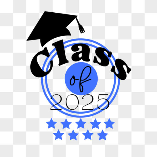 Download Class of 2025 Graduation Cap Advertisement PNGs Online ...