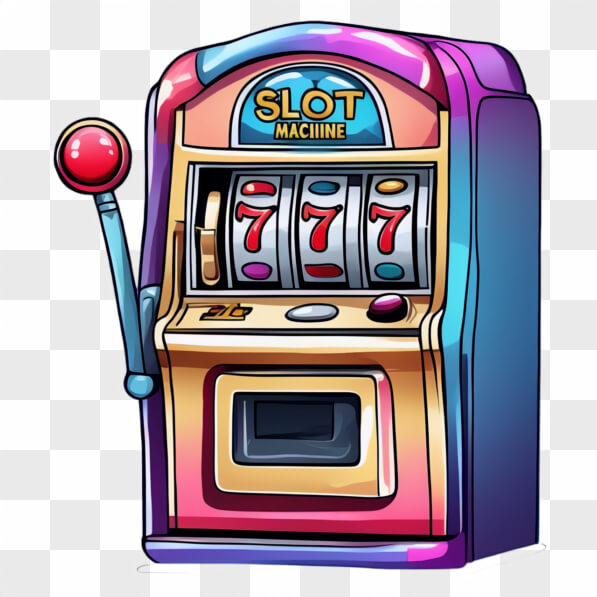 Download Colorful Slot Machine Cartoons Online - Creative Fabrica