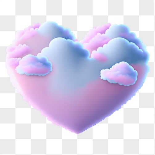 Heart Cloud PNG - Download Free & Premium Transparent Heart Cloud PNG ...