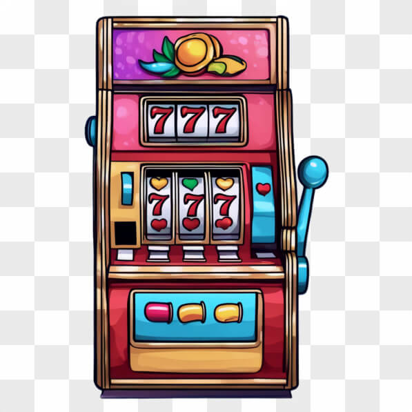 Download Colorful Slot Machine Cartoons Online - Creative Fabrica