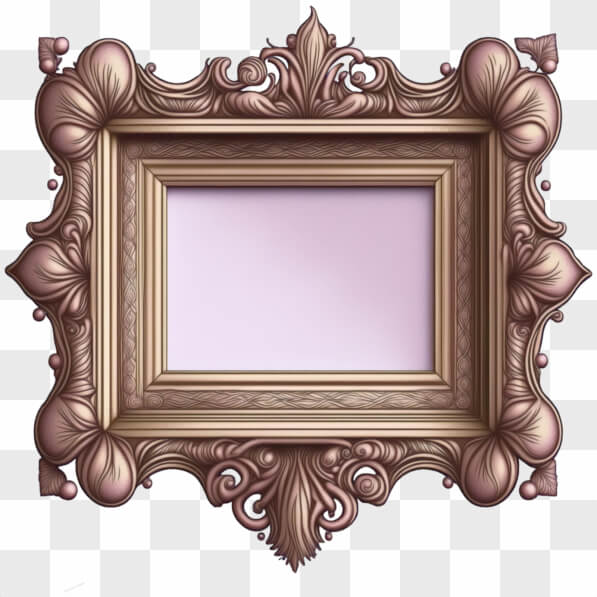 Download Elegant Gold-Colored Frame PNGs Online - Creative Fabrica