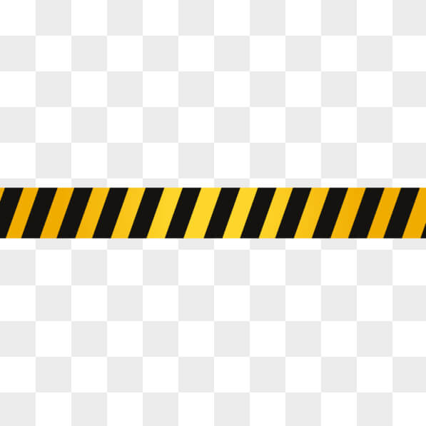 Download Yellow and Black Hazard Stripe PNGs Online - Creative Fabrica