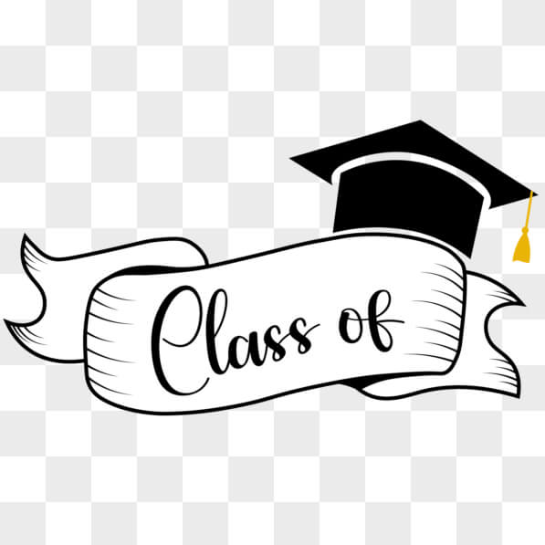 Download Class of 2018 Graduation Cap and Ribbon Image PNGs Online ...