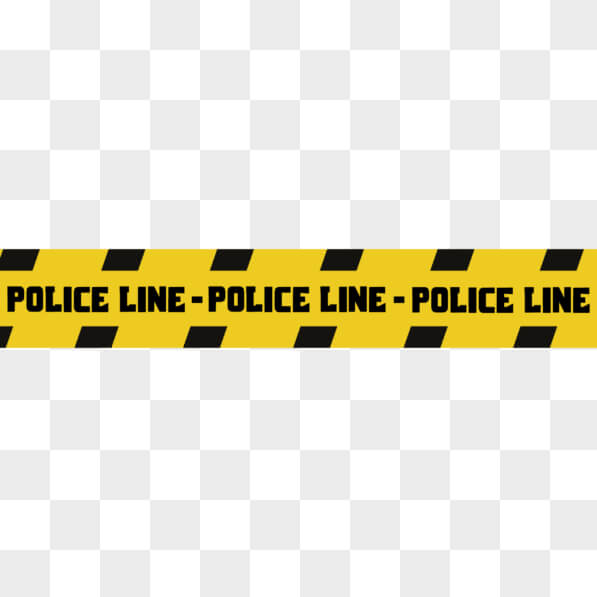 Download Police Line Tape PNGs Online - Creative Fabrica