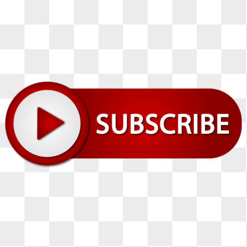 Download Red Subscribe Button PNGs Online - Creative Fabrica