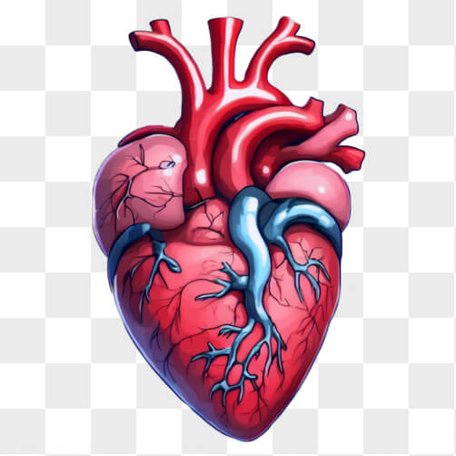 Download Educational Human Heart Image Cartoons Online - Creative Fabrica
