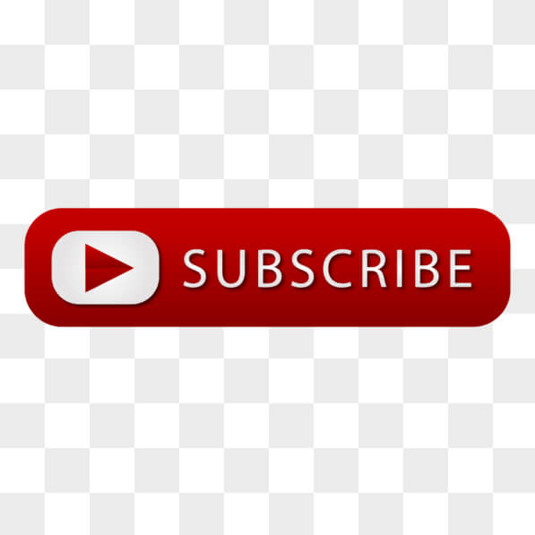 Download Red Subscribe Button on White Background PNGs Online ...