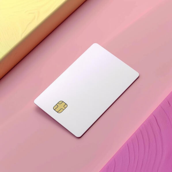 Download White Sim Card on Colorful Background Mockups Online ...