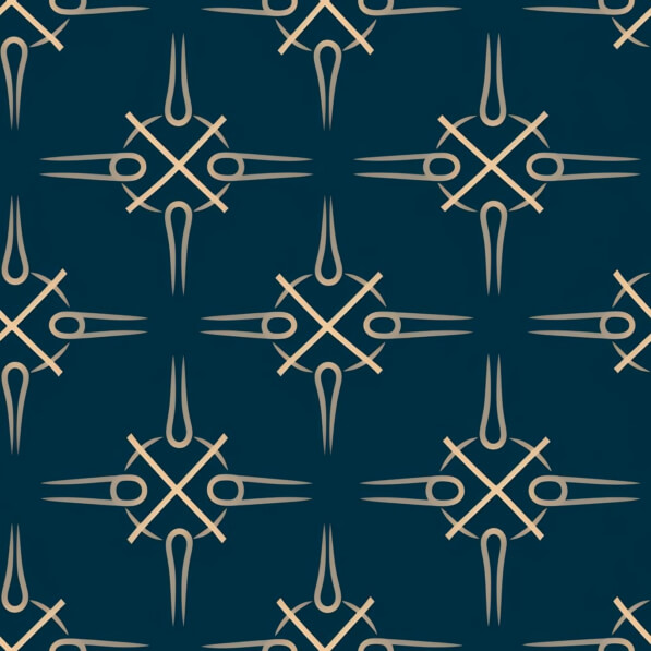 Download Abstract Gold Cross Pattern on Dark Blue Background Patterns ...