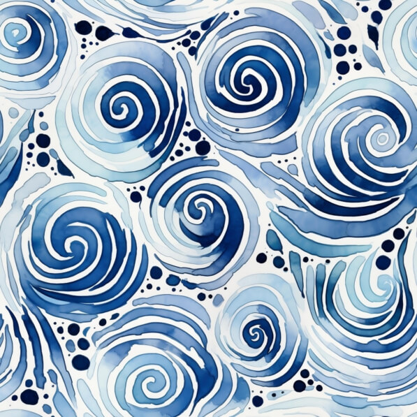 Download Blue and White Abstract Pattern Patterns Online - Creative Fabrica