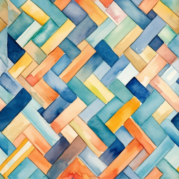 Download Colorful Watercolor Weaved Pattern Patterns Online - Creative ...