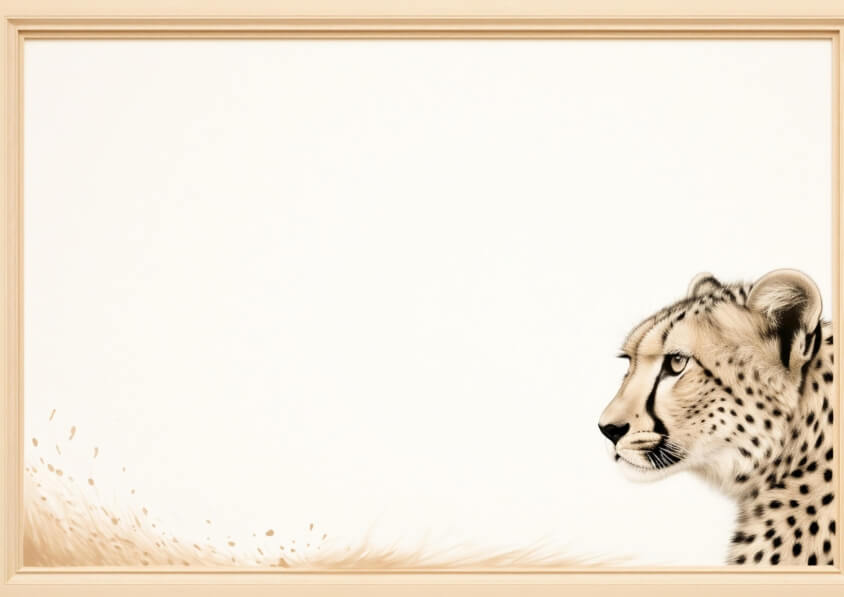 Download Majestic Cheetah Sitting in Grass Backgrounds Online ...