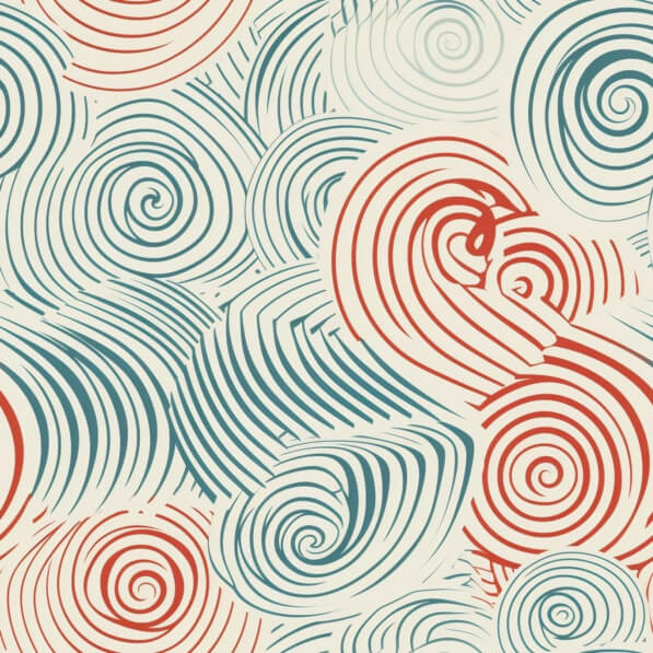 Download Seamless Red, Blue, and Green Swirls Pattern Patterns Online ...