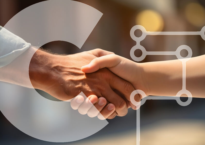 Business Handshake on Street stock photo | Creative Fabrica