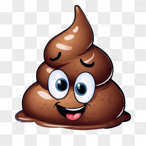 Download Cartoon-Like Poop Character with Other Animal Characters ...